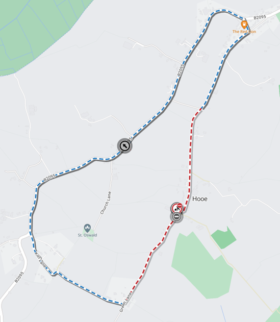 Broad Street Green, Hooe - Patch repairs | live.eastsussexhighways.com