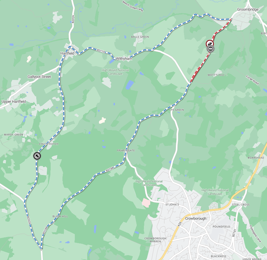 Cherry Gardens Hill, Groombridge - Surface Dressing | live ...