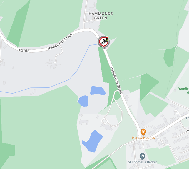 Hammonds Green, Framfield - Investigating Footway Subsidance | live ...