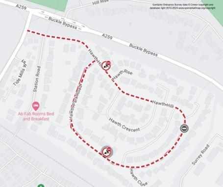 Hawth Hill & Hawth Park Road, Seaford - Carriageway improvements | live ...