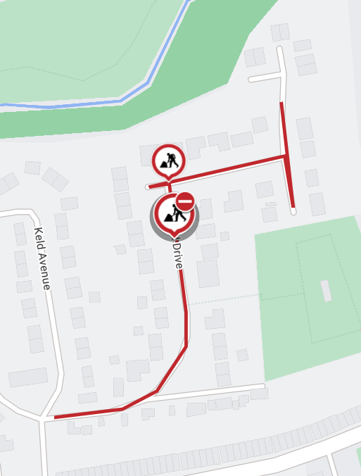 Keld Drive, Uckfield - Carriageway patching | live.eastsussexhighways.com