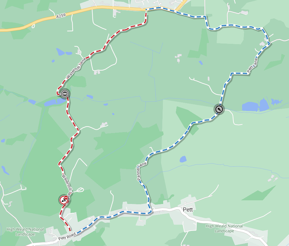 Watermill Lane, Pett - Drainage investigations | live ...